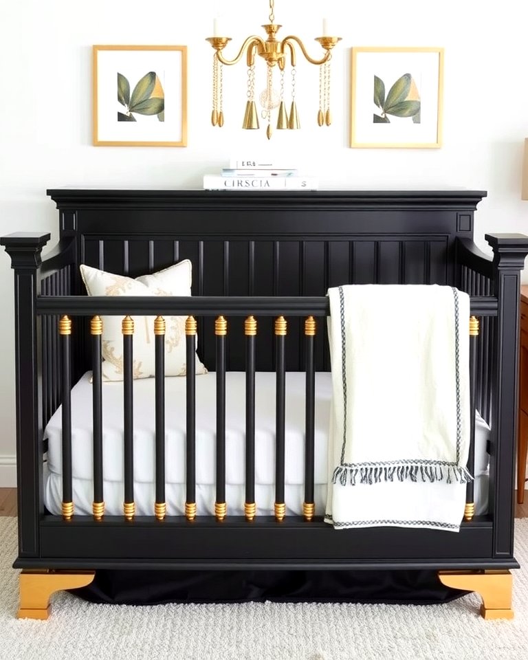 25 Black Nursery Ideas for Modern Baby Rooms
