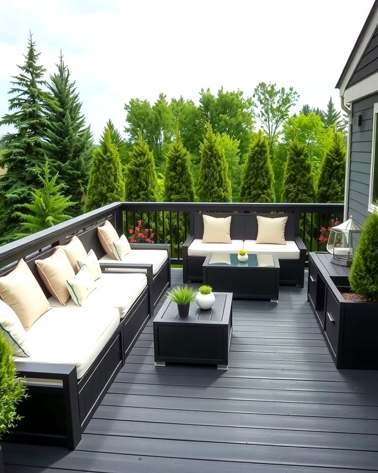 25 Black Deck Ideas for a Bold Outdoor Statement