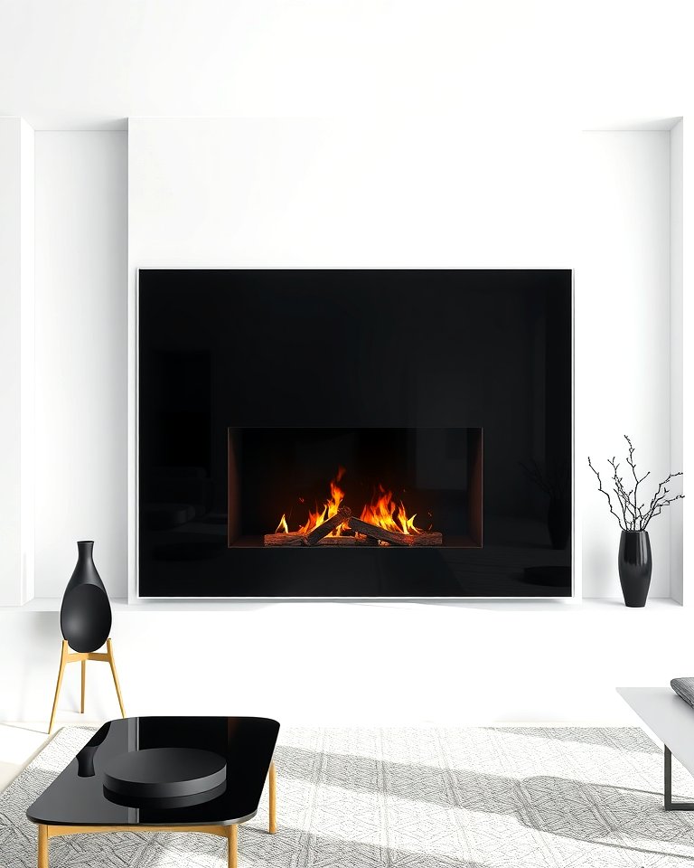 25 Black and White Fireplace Ideas for Timeless Elegance
