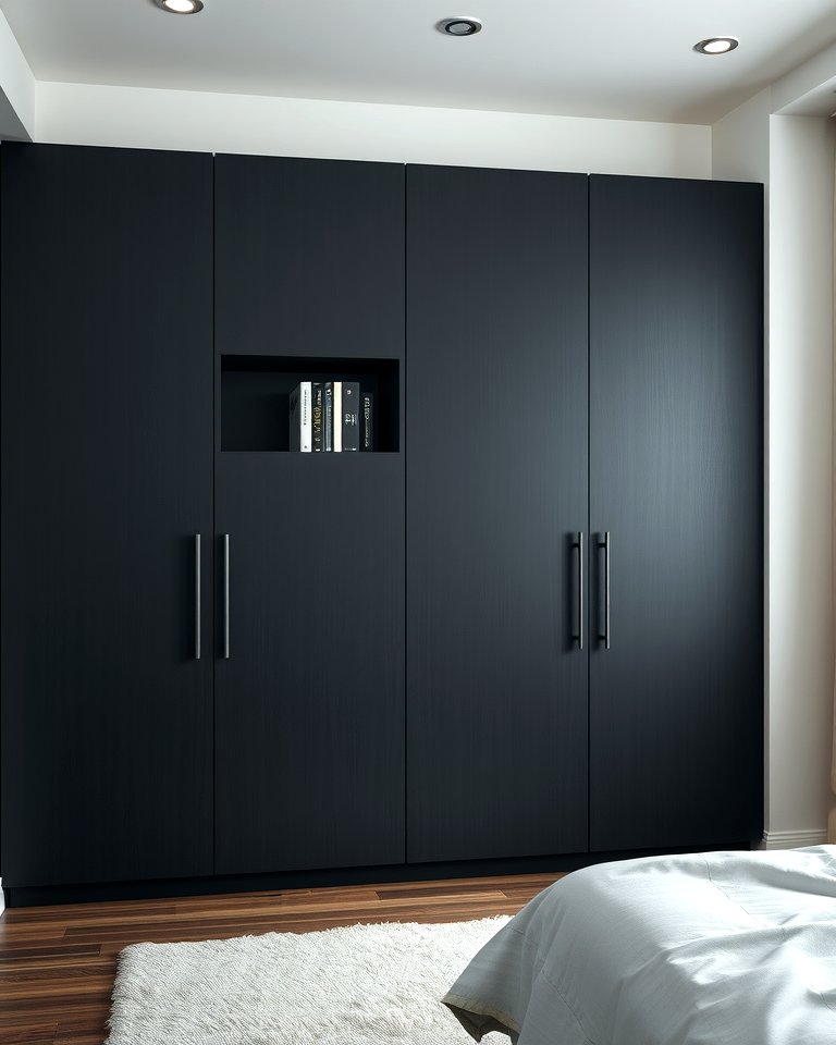 25 Matte Black Bedroom Ideas for a Sleek and Modern Look