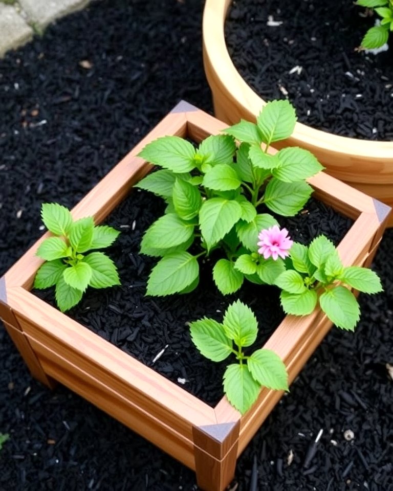 25 Black Mulch Landscaping Ideas for a Sleek Garden