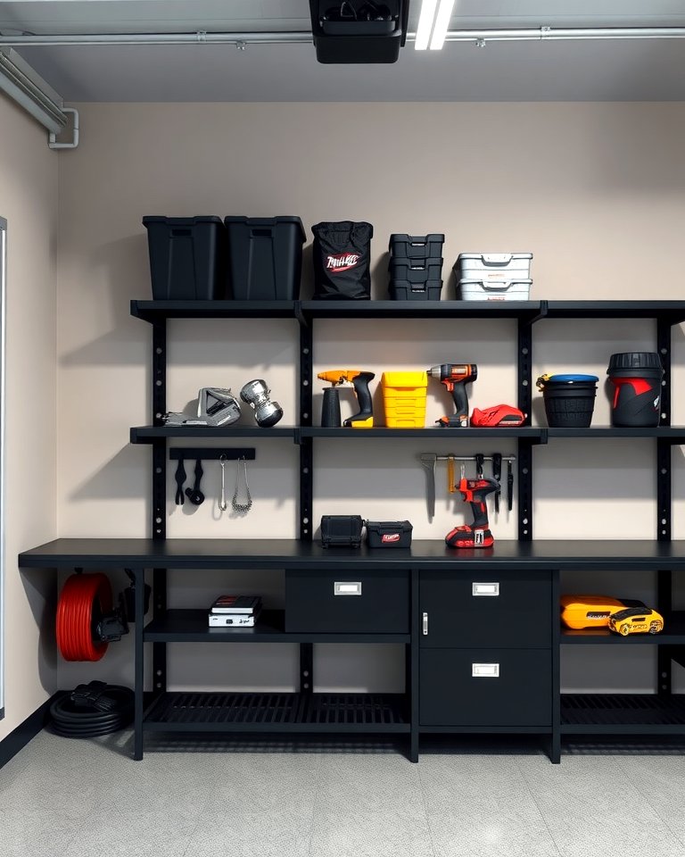 25 Black Garage Ideas for a Sleek and Functional Space