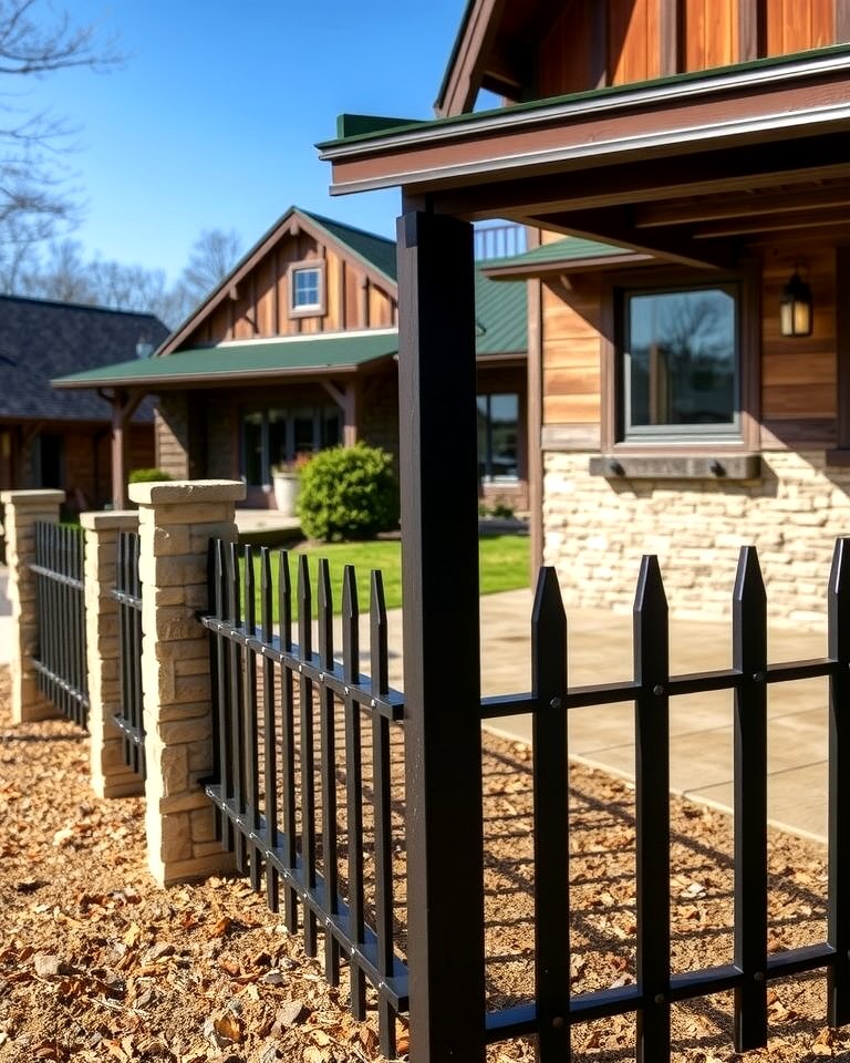 25 Black Fence Ideas for Modern Outdoor Spaces