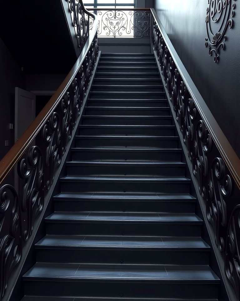 25 Black Staircase Ideas for Modern Homes
