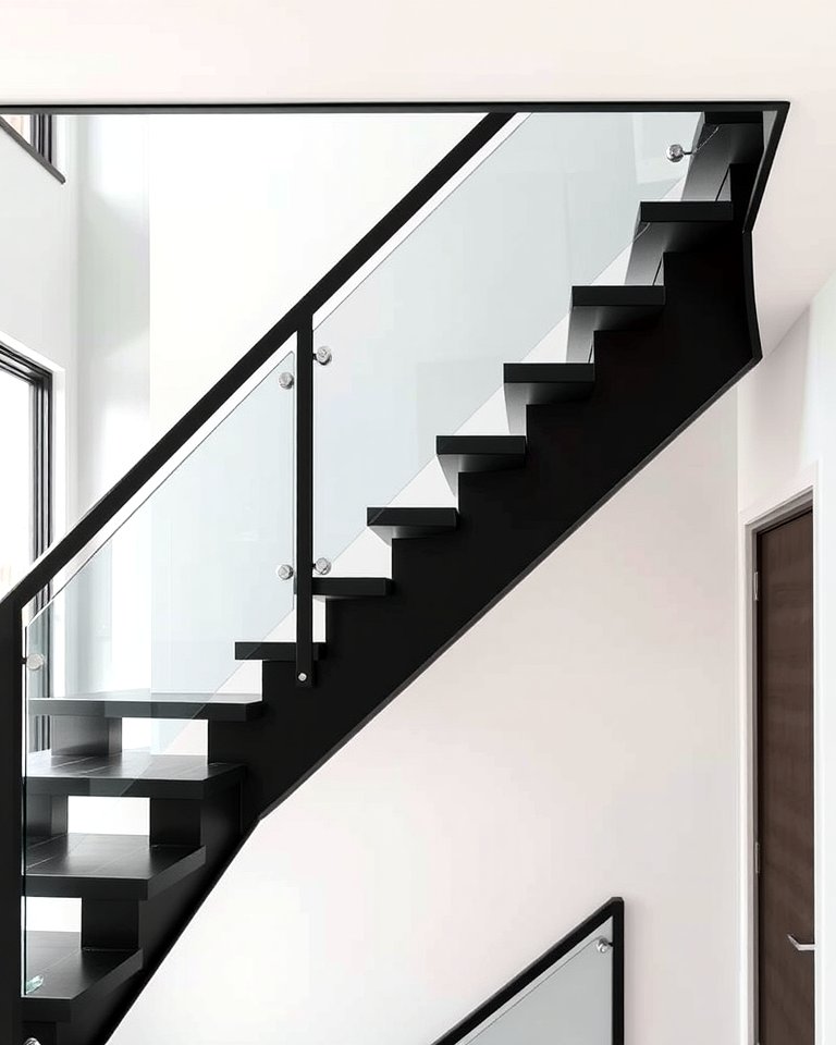 25 Black Staircase Ideas for Modern Homes