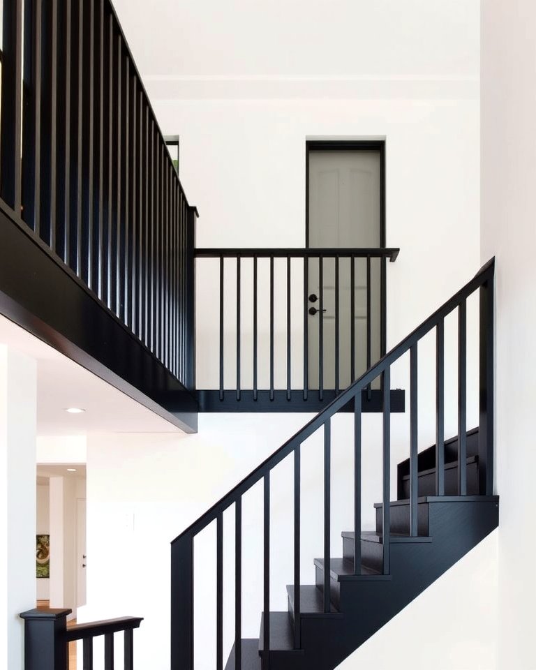 25 Black Staircase Ideas for Modern Homes