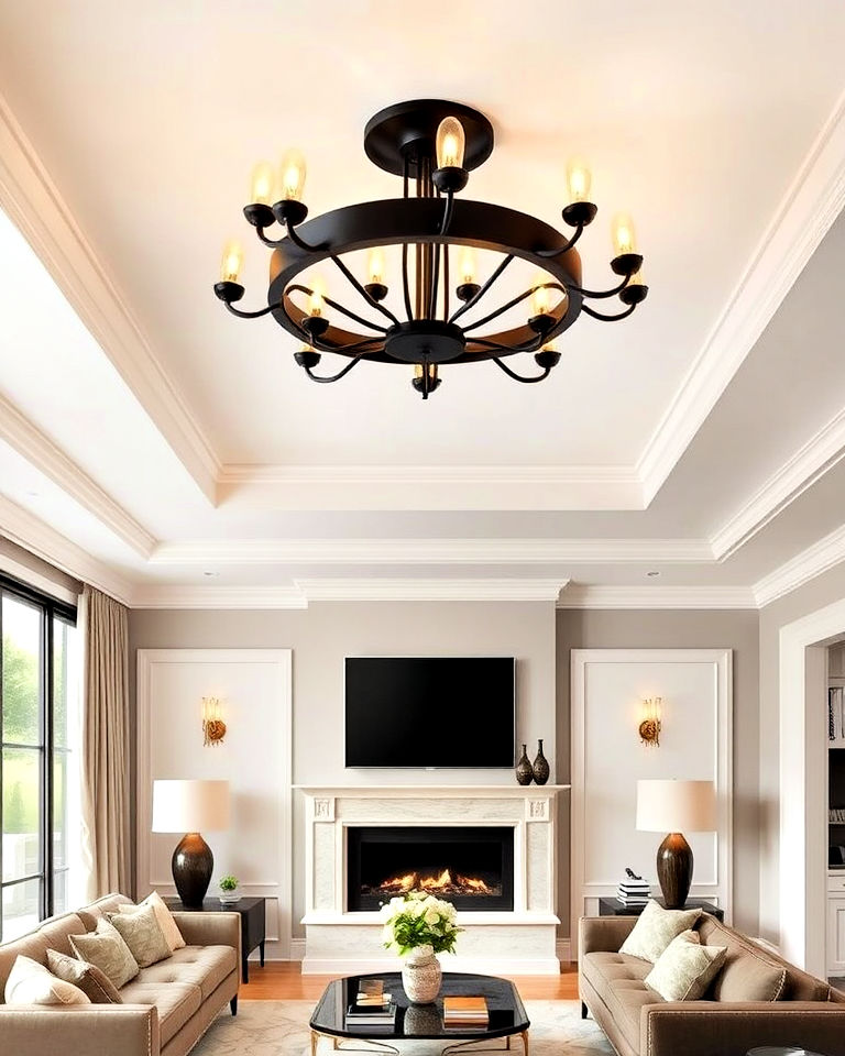 25 Black and Gold Living Room Ideas for a Luxurious Feel