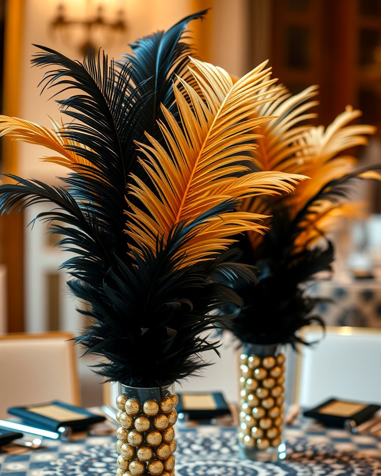 25 Stunning Black and Gold Centerpiece Ideas for Your Home