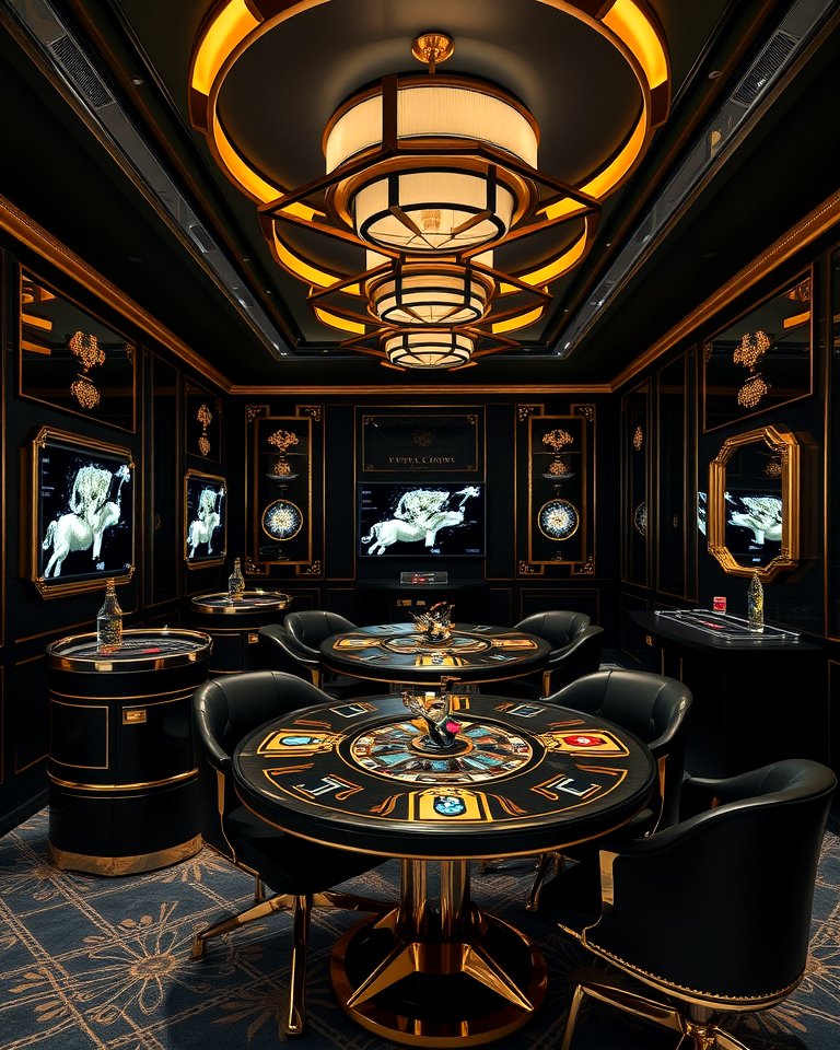 25 Sleek Black Gaming Room Ideas for Gamers