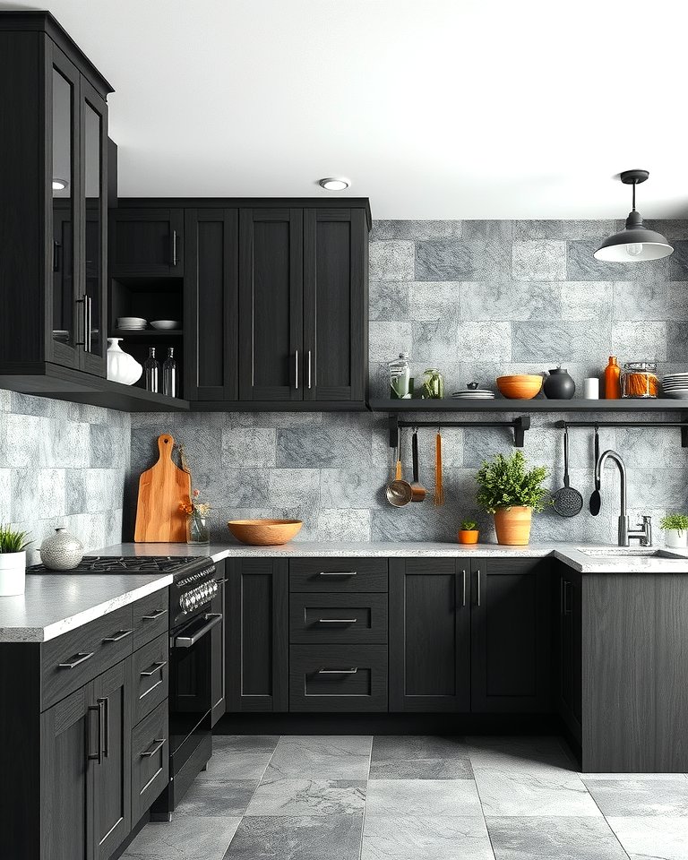 25 Gray and Black Kitchen Ideas for a Modern Look
