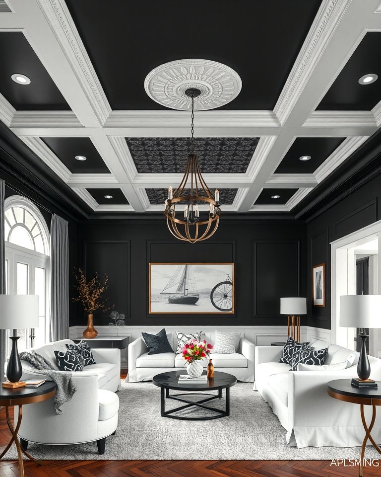 25 Black and White Living Room Ideas for a Classic Look