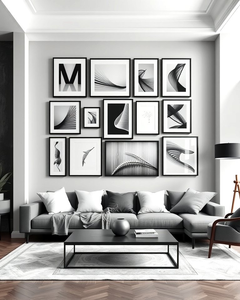 25 Black and White Living Room Ideas for a Classic Look