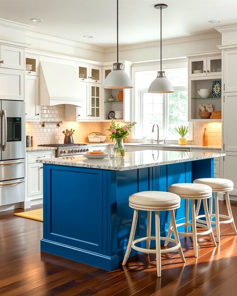25 Blue Kitchen Island Ideas for a Fresh Look