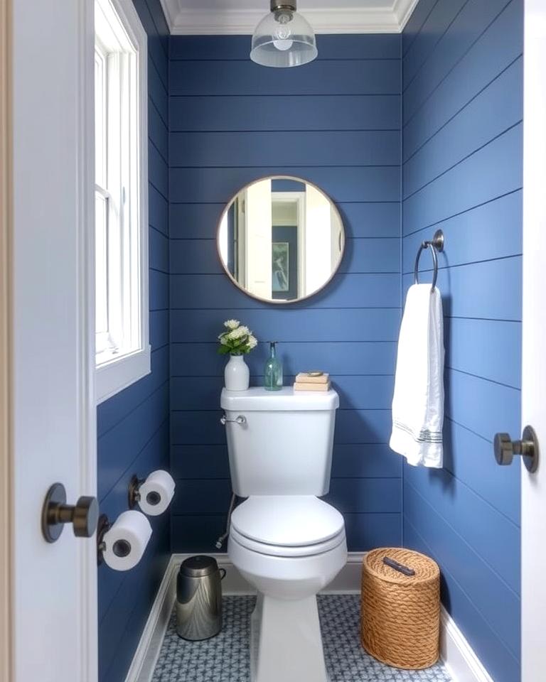 20 Blue Powder Room Ideas: Small Space, Big Style