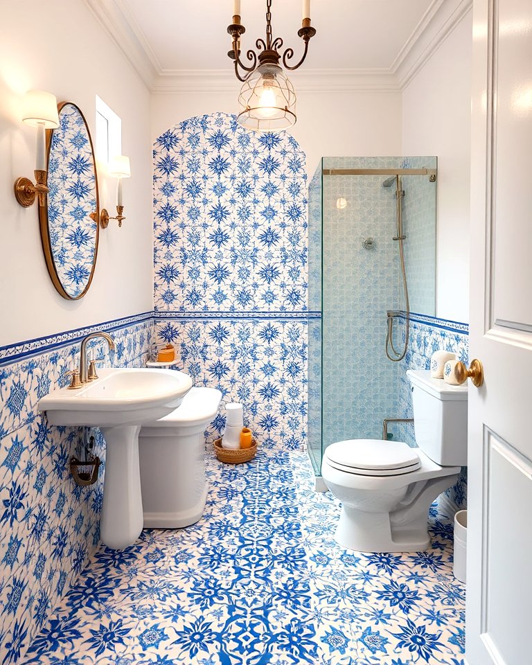 25 Blue and White Bathroom Ideas for a Fresh Look