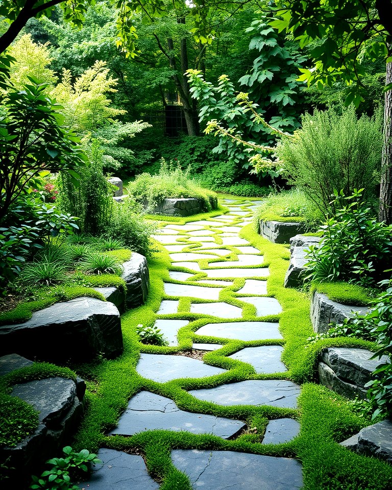 25 Bluestone Walkway Ideas for Your Garden