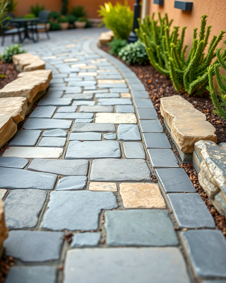 25 Bluestone Walkway Ideas for Your Garden