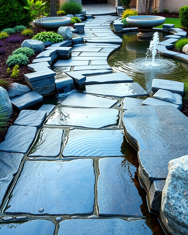 25 Bluestone Walkway Ideas for Your Garden