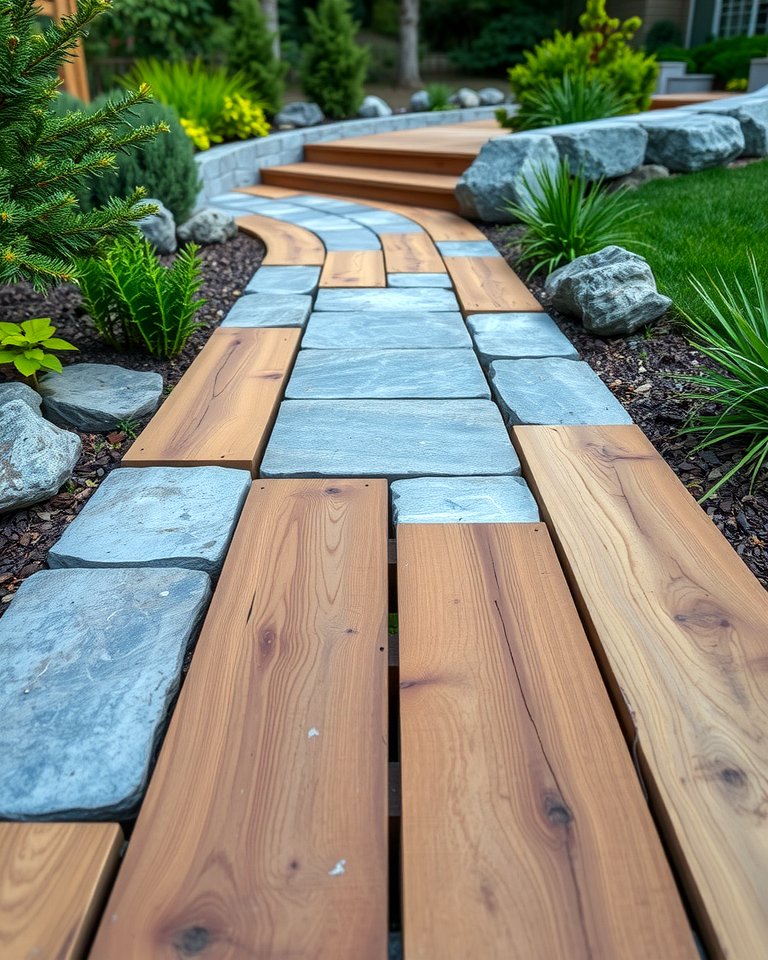 25 Bluestone Walkway Ideas for Your Garden