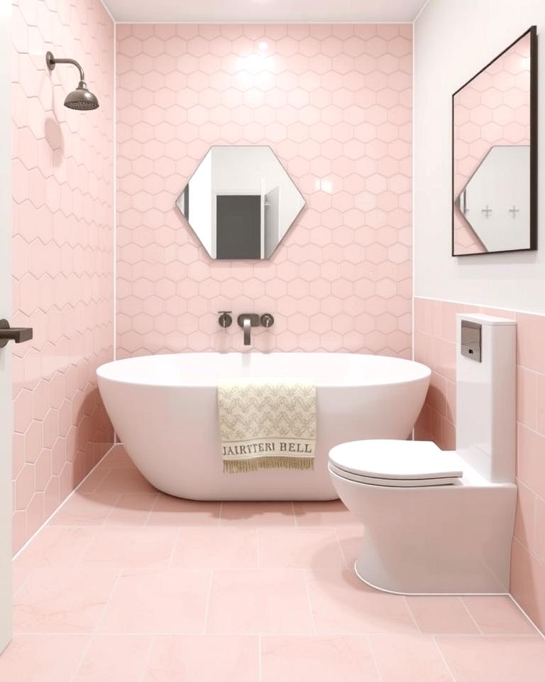 20 Pink Tile Bathroom Ideas for a Vibrant Look