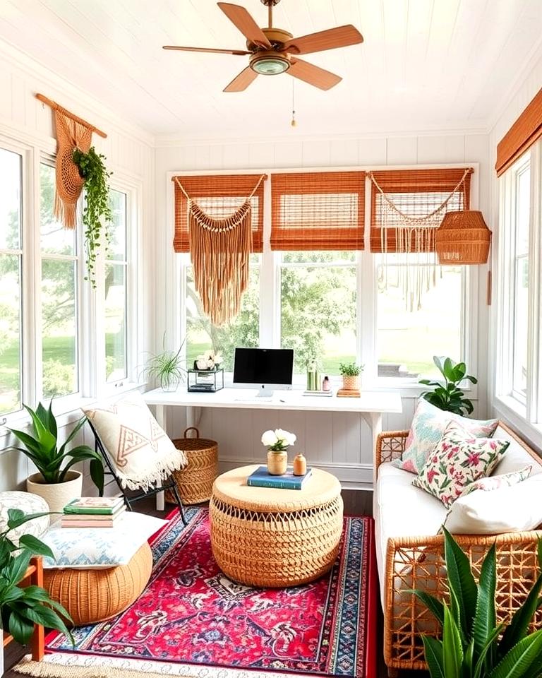 20 Sunroom Office Ideas for a Productive Workspace