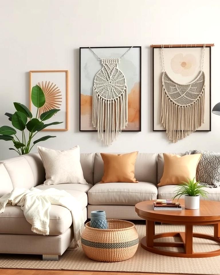 20 Neutral Boho Living Room Ideas for a Relaxing Vibe