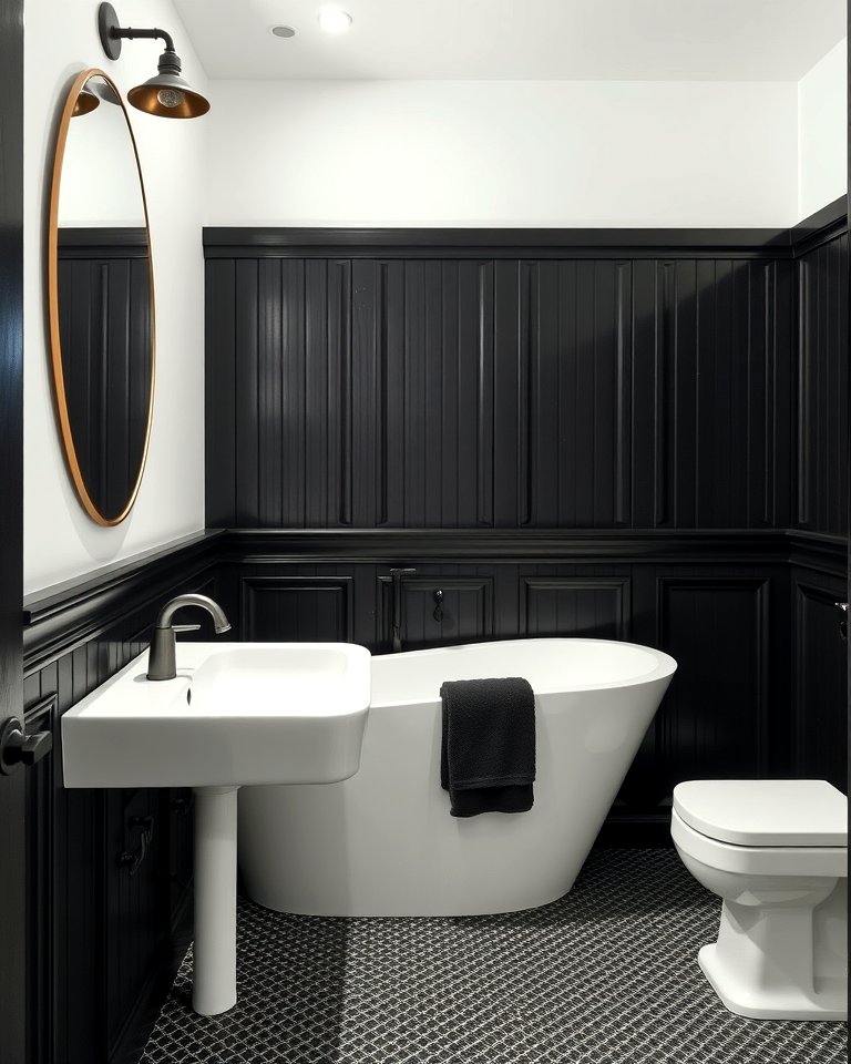 25 Bathroom Wainscoting Ideas to Elevate Your Decor