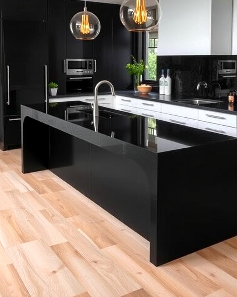 20 Stunning Waterfall Kitchen Island Ideas for a Modern Look