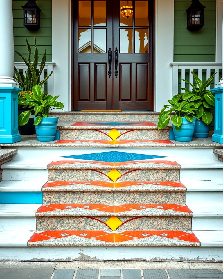 25 Front Step Ideas to Enhance Your Home's Entrance