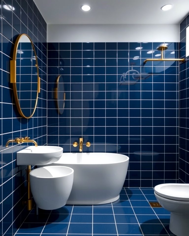 25 Stunning Blue Tile Bathroom Ideas for a Fresh Look