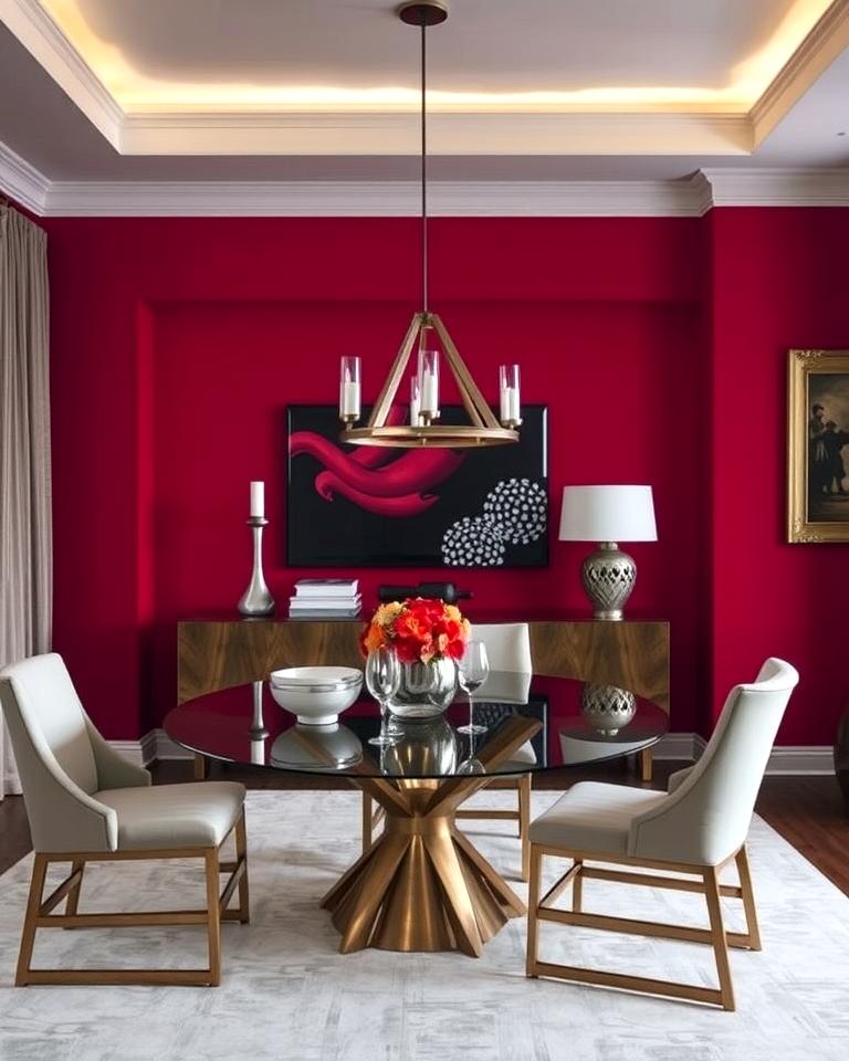 20 Red Dining Room Ideas for a Bold and Vibrant Space