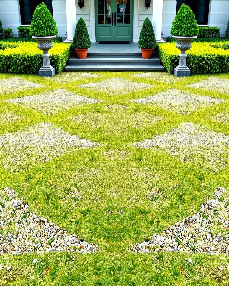25 Elegant Front Yard Boxwood Design Ideas