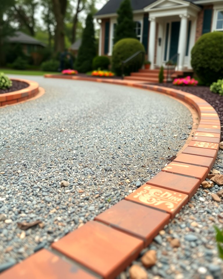 25 Gravel Driveway Edging Ideas for a Polished Look