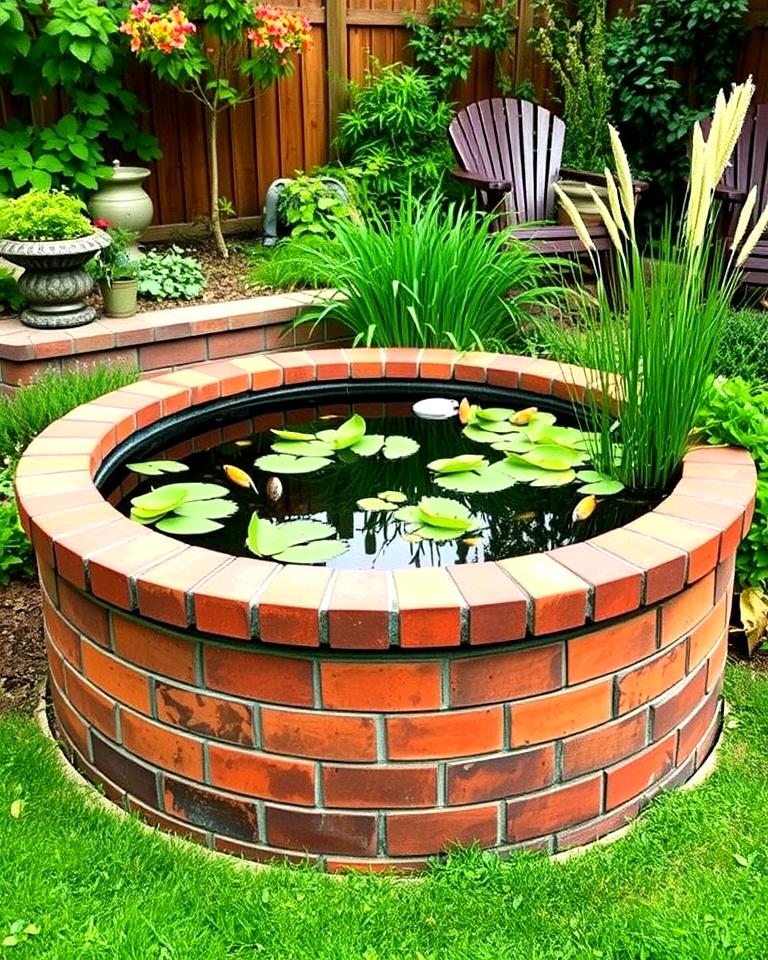 20 Raised Garden Pond Ideas for a Tranquil Backyard