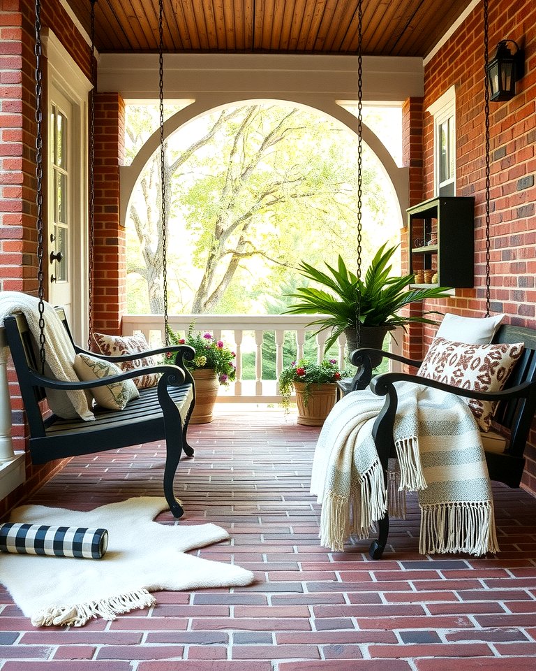 25 Brick Porch Ideas for a Charming Entrance