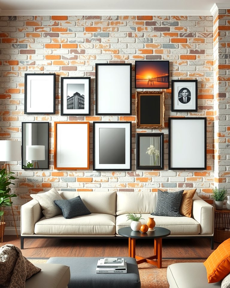 25 Brick Wall Living Room Ideas for a Cozy Feel