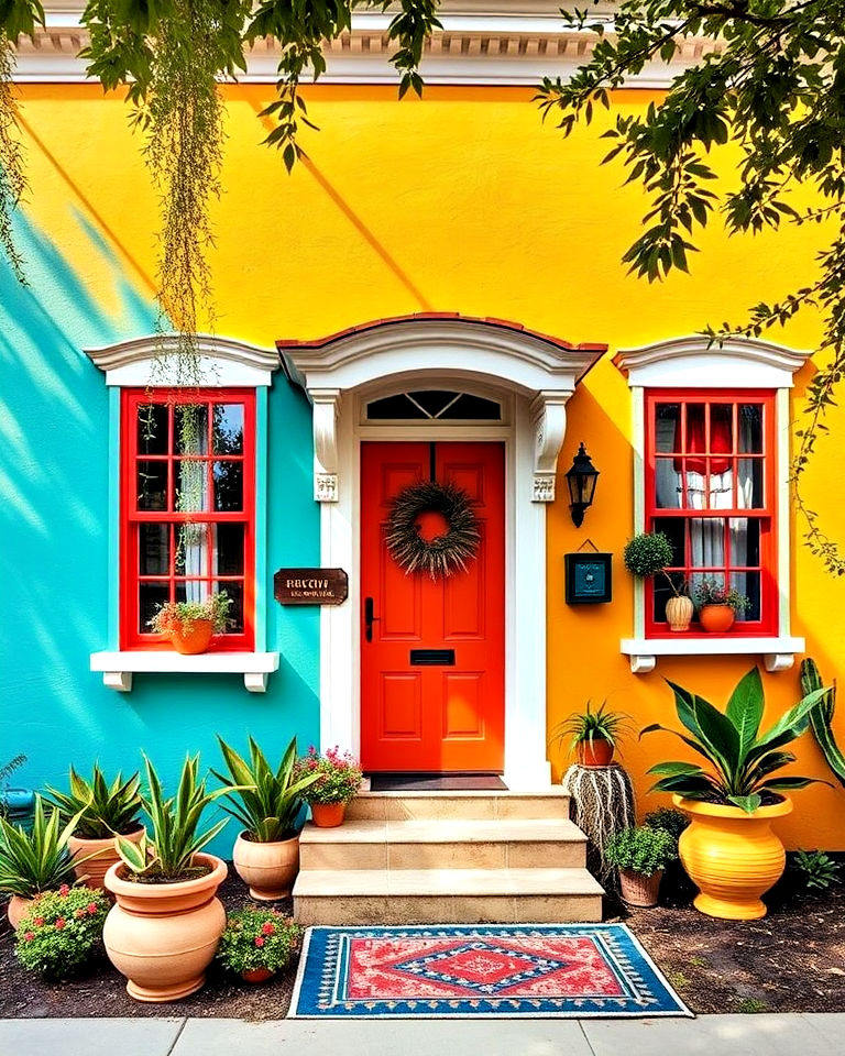 25 Boho House Exterior Ideas for a Unique and Colorful Look