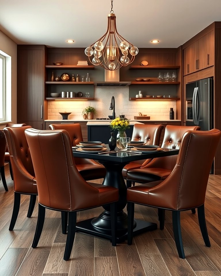 25 Black and Brown Kitchen Ideas for a Bold Look