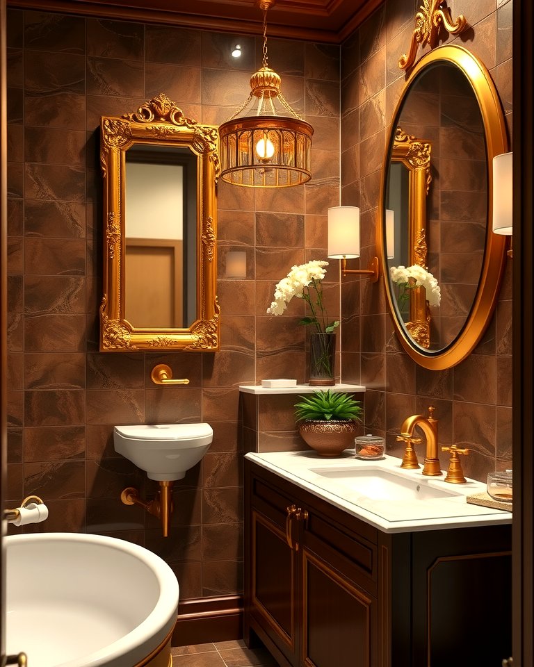 25 Brown Bathroom Ideas for a Warm and Inviting Space