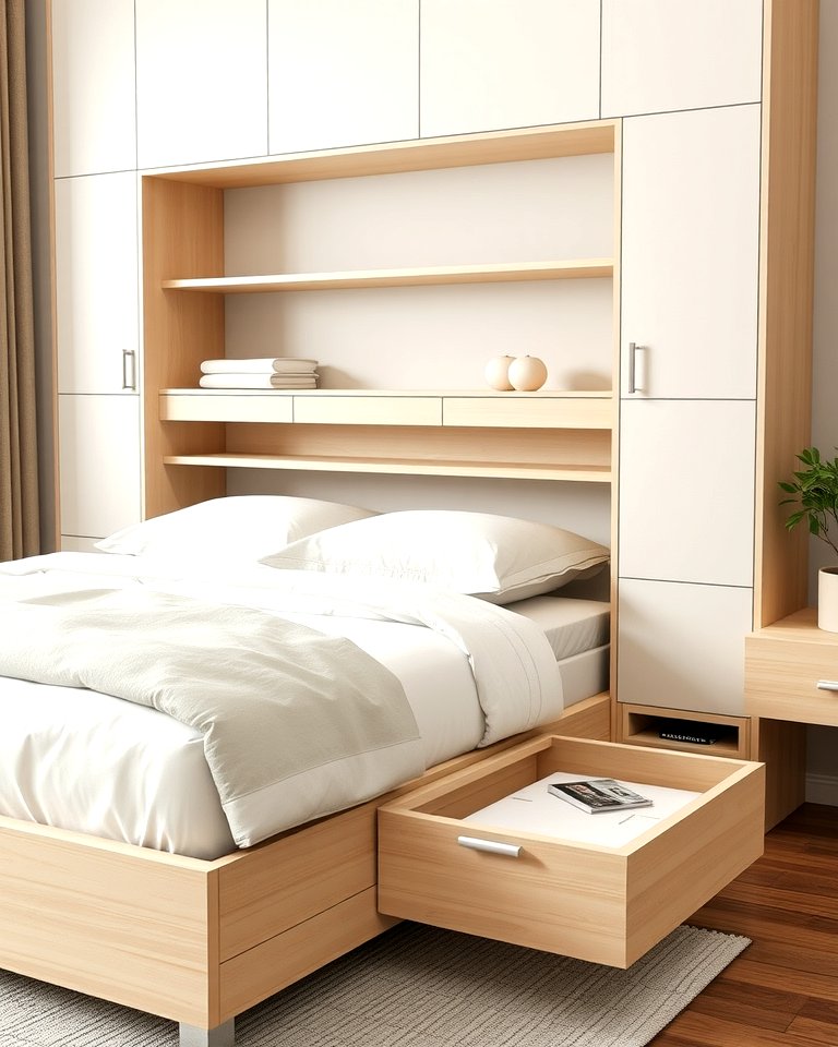 25 Creative Bedding Storage Ideas for Small Spaces