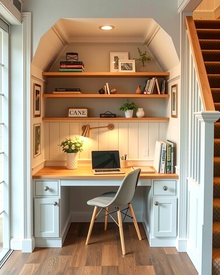 25 Stylish Built-in Desk Ideas for Your Home Office