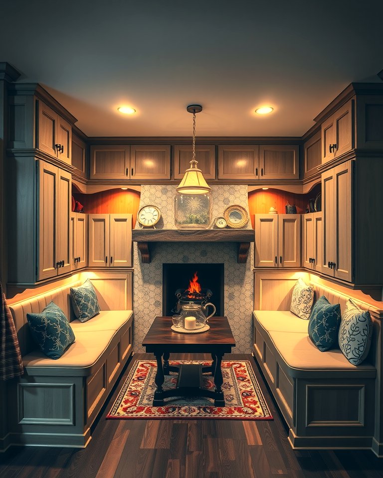 25 Kitchens With Fireplaces for a Unique Cooking Space