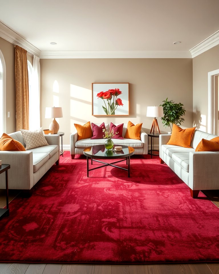 25 Burgundy Living Room Ideas for a Rich and Cozy Look