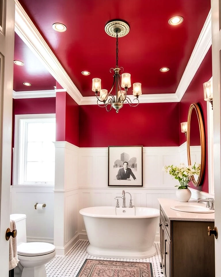 25 Elegant Burgundy Bathroom Ideas for a Luxe Look