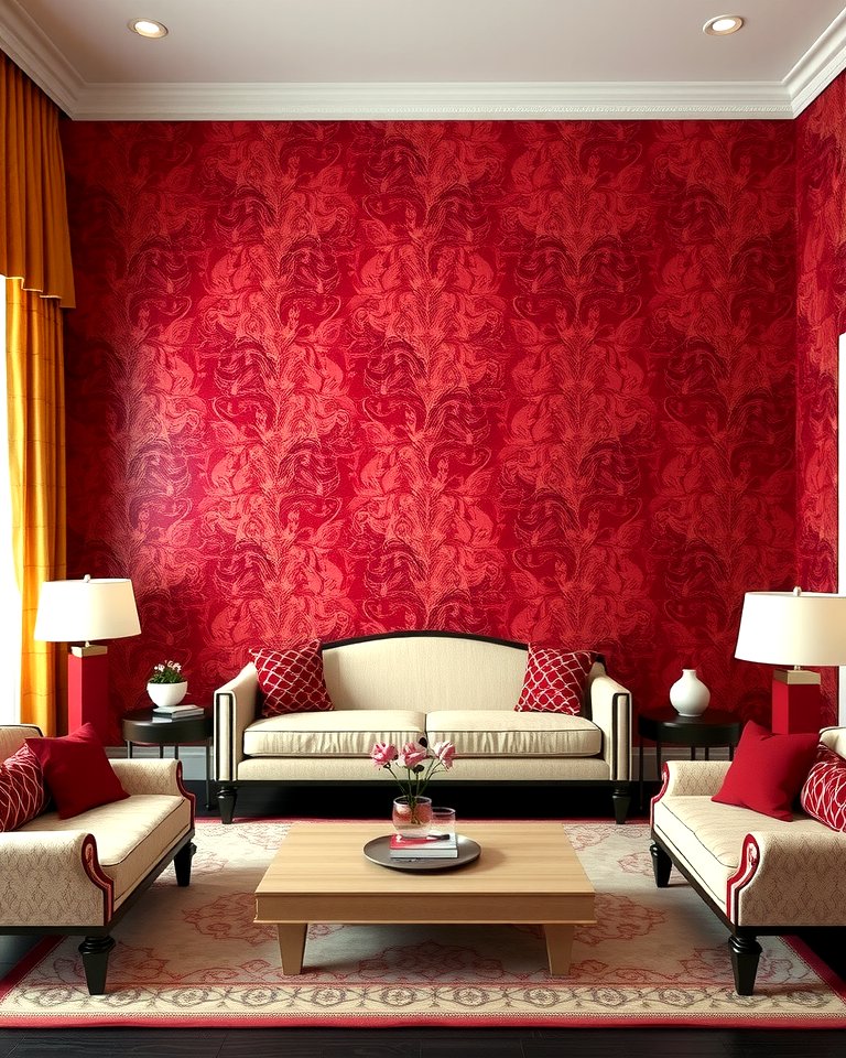 25 Burgundy Living Room Ideas for a Rich and Cozy Look