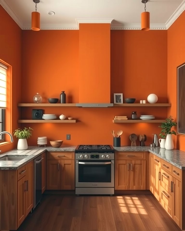 25 Burnt Orange Kitchen Ideas for a Warm and Inviting Space