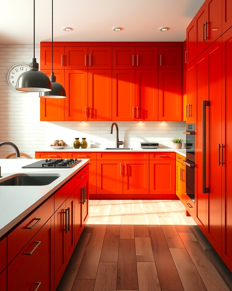 25 Burnt Orange Kitchen Ideas for a Warm and Inviting Space