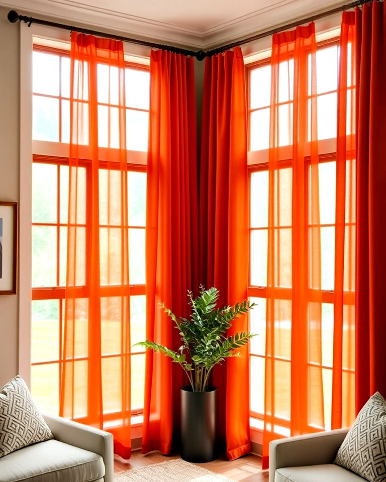 25 Burnt Orange Living Room Ideas for a Warm Ambiance