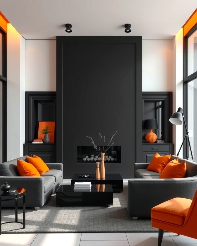 25 Burnt Orange Living Room Ideas for a Warm Ambiance