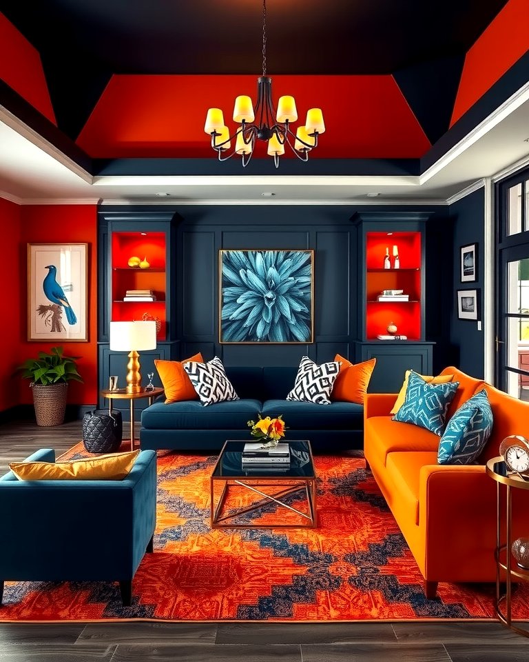 25 Burnt Orange Living Room Ideas for a Warm Ambiance